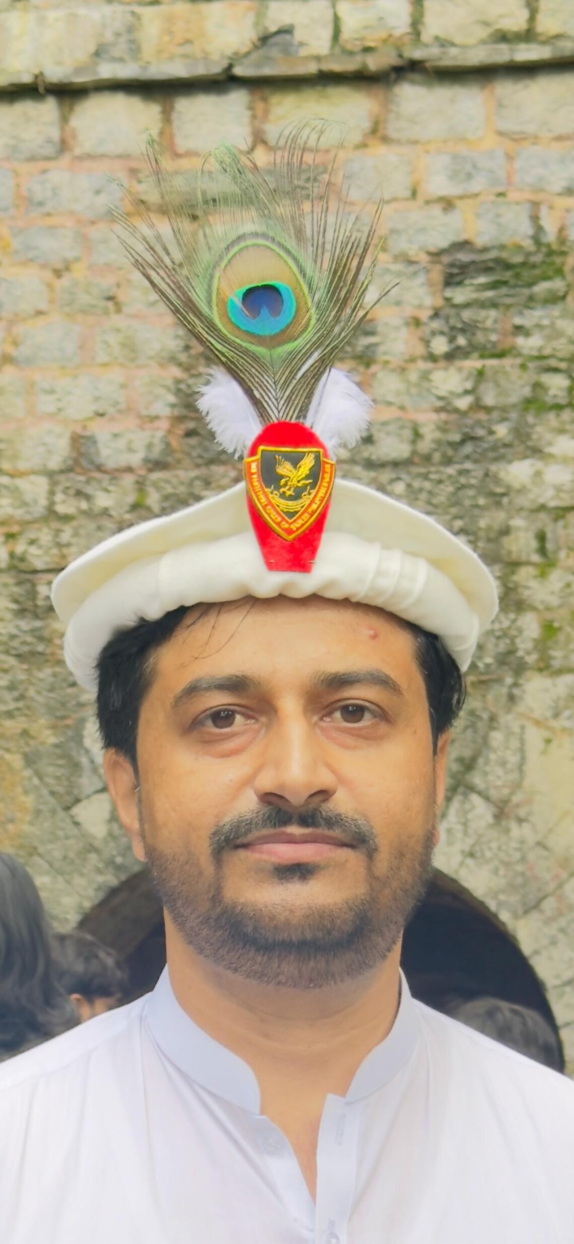Handmade Wool Chitrali Pakol Hat: Tribal Afghan Cap With Feather Brooch ...