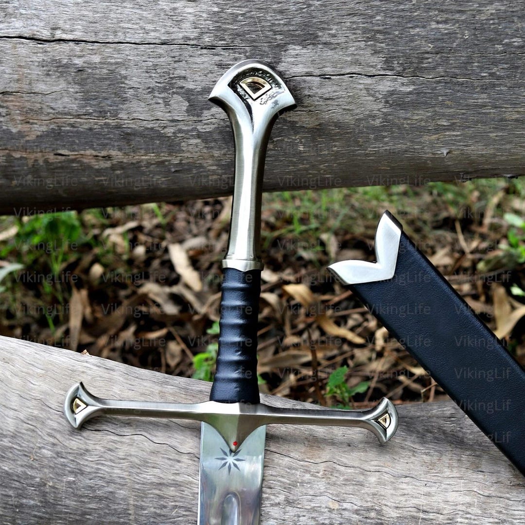 Anduril Sword Replica | Narsil Lord of the Rings Inspired Decorative ...