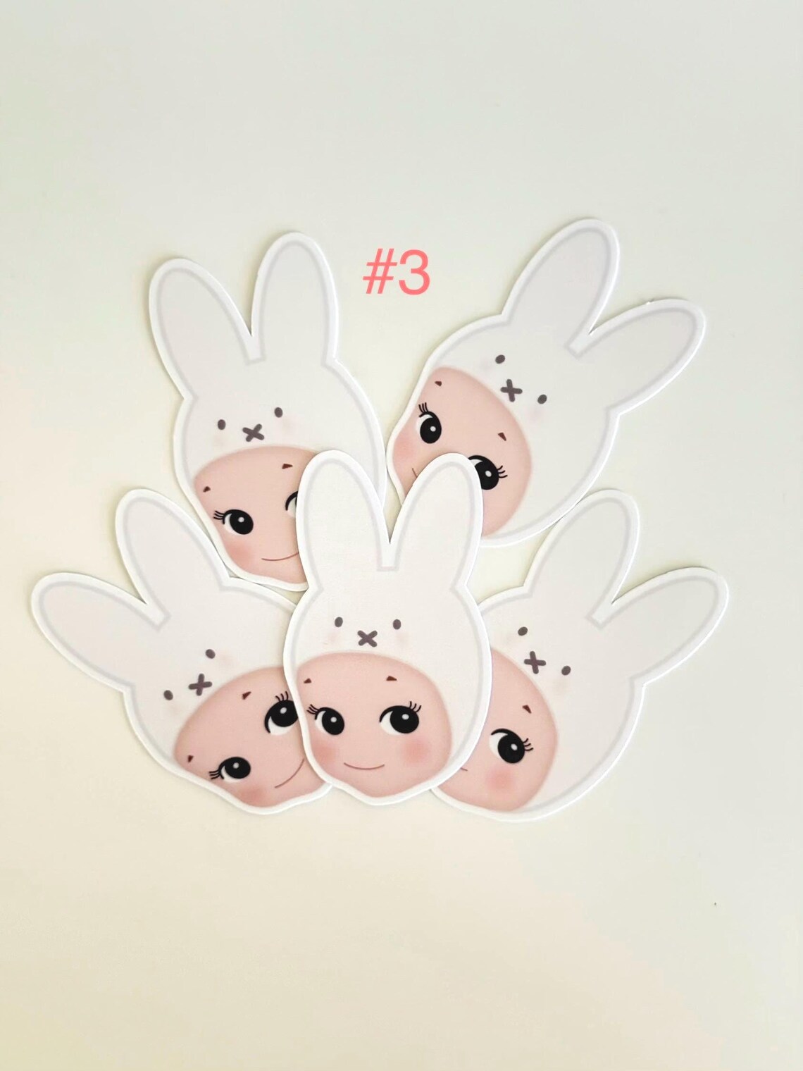 Sonny Angel Miffy Bunny Sticker Pack: Waterproof Matte Vinyl Decal - Etsy
