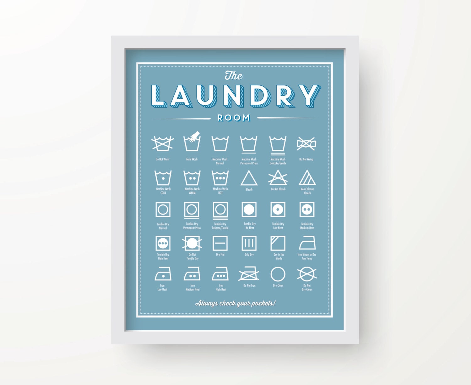 The Laundry Room Print Customizable Download - Etsy