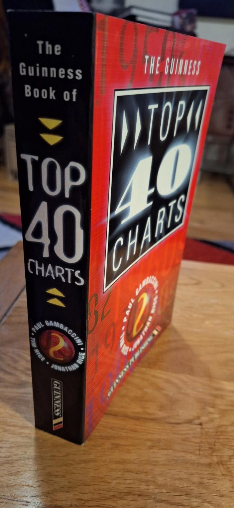 The Guinness Book of Top 40 Charts Paperback Book. 1996 VGC - Etsy