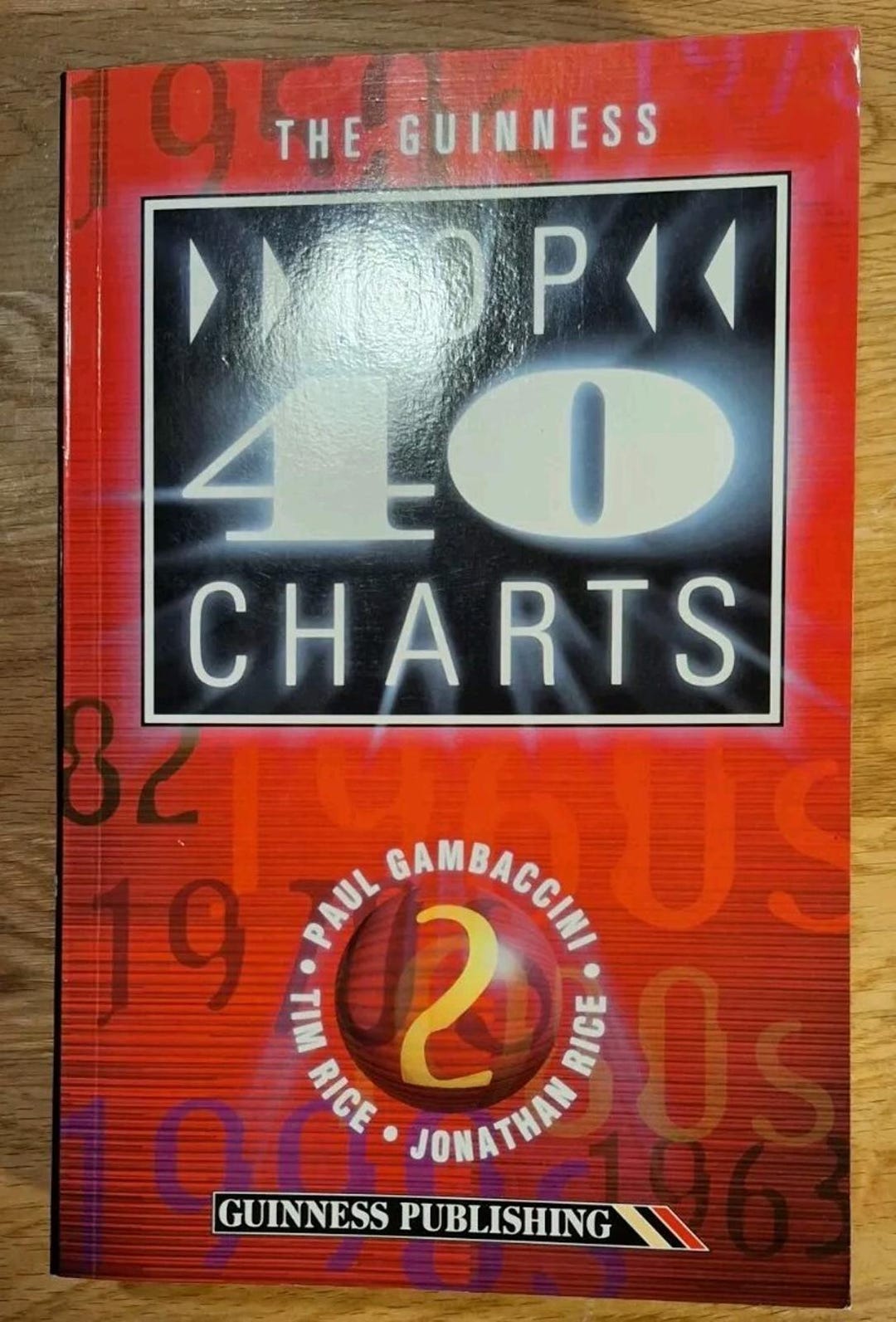 The Guinness Book of Top 40 Charts Paperback Book. 1996 VGC - Etsy