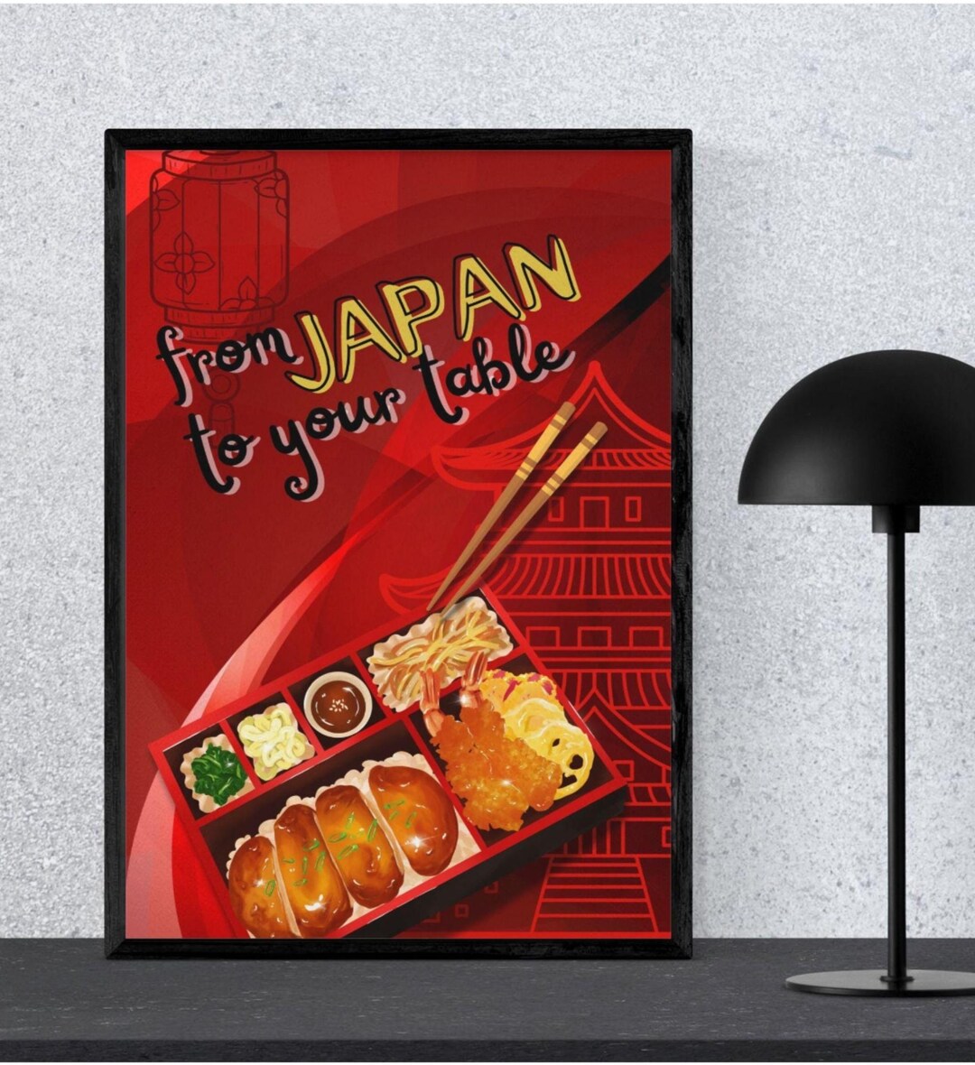 Japanese Food Quote Art Print: Kitchen Decor (digital Download ...