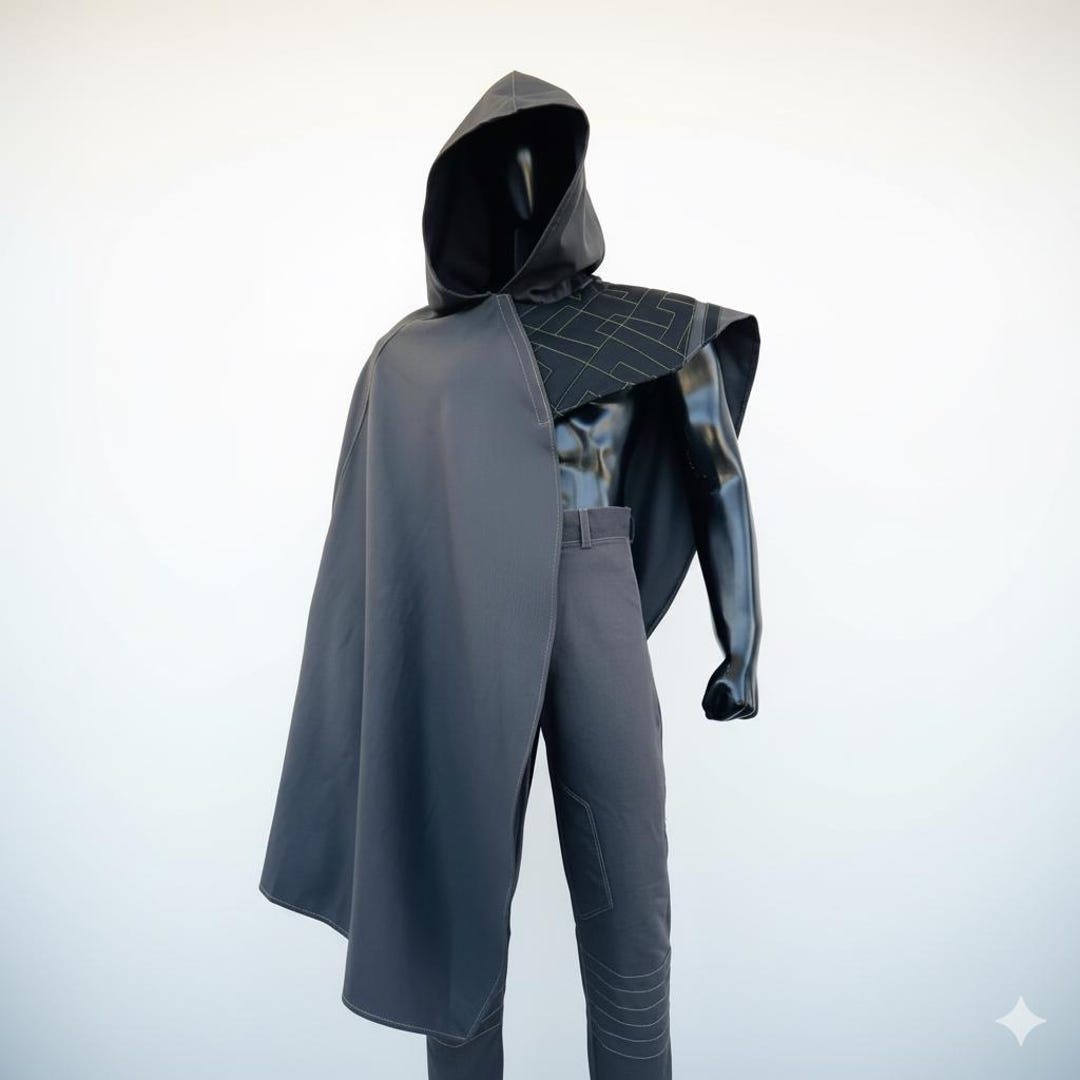 Cal Kestis Jedi Survivor Cosplay: Hooded Poncho Cape & Pants Outfit - Etsy