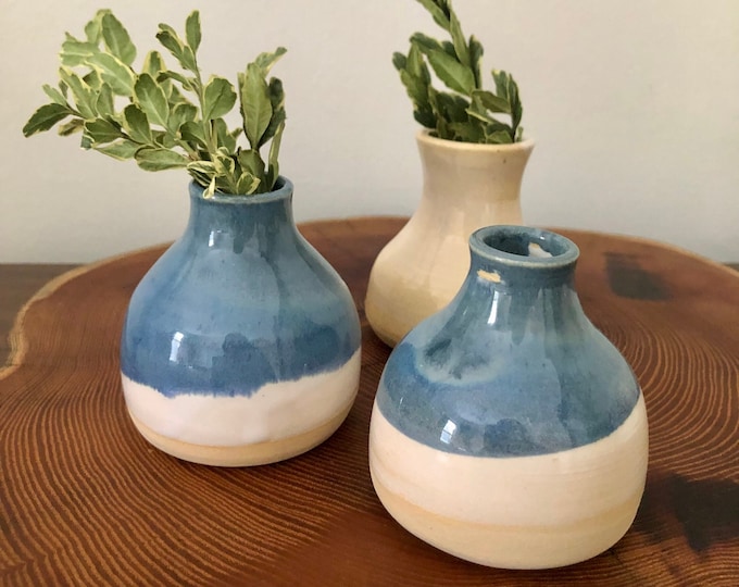 Pottery Vases - Mini Bud Vase - Etsy