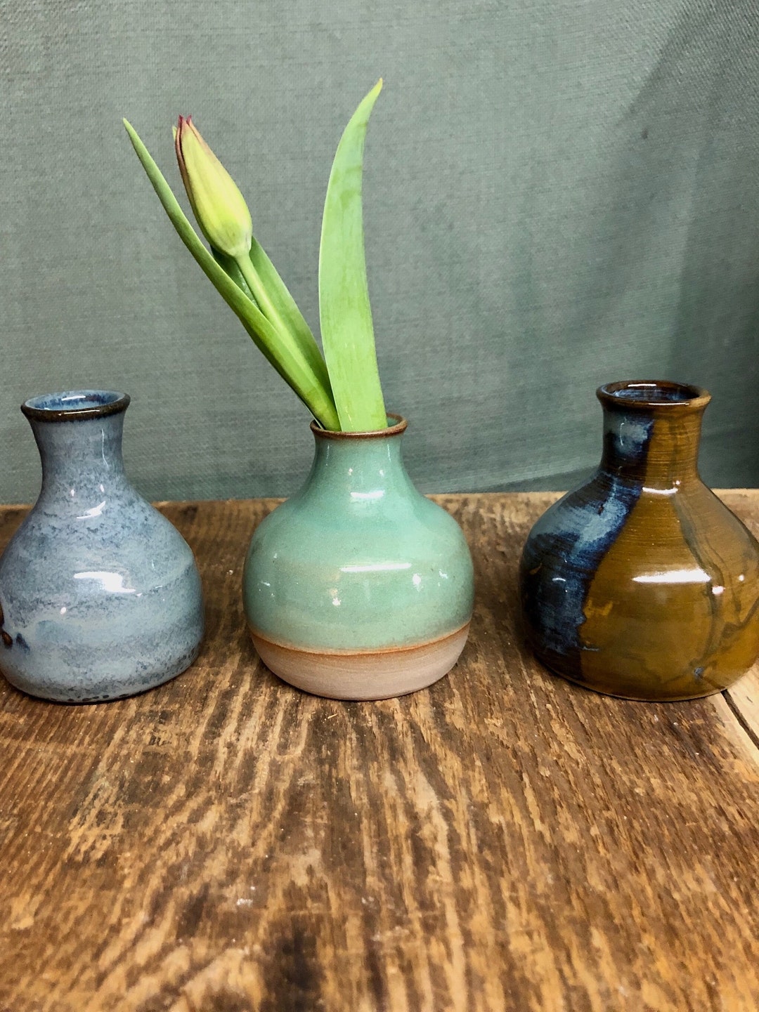 Pottery Vases Mini Bud Vase - Etsy