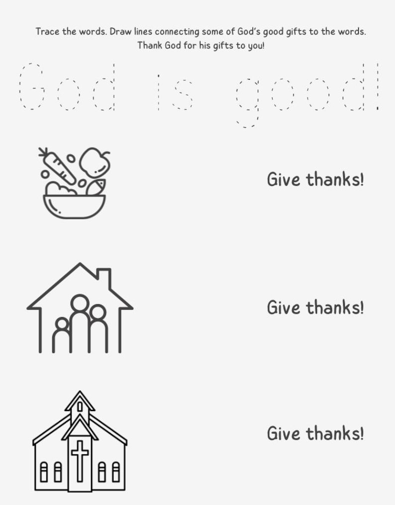 Preschool Sunday School Lesson Plans and Activities - the Character of ...