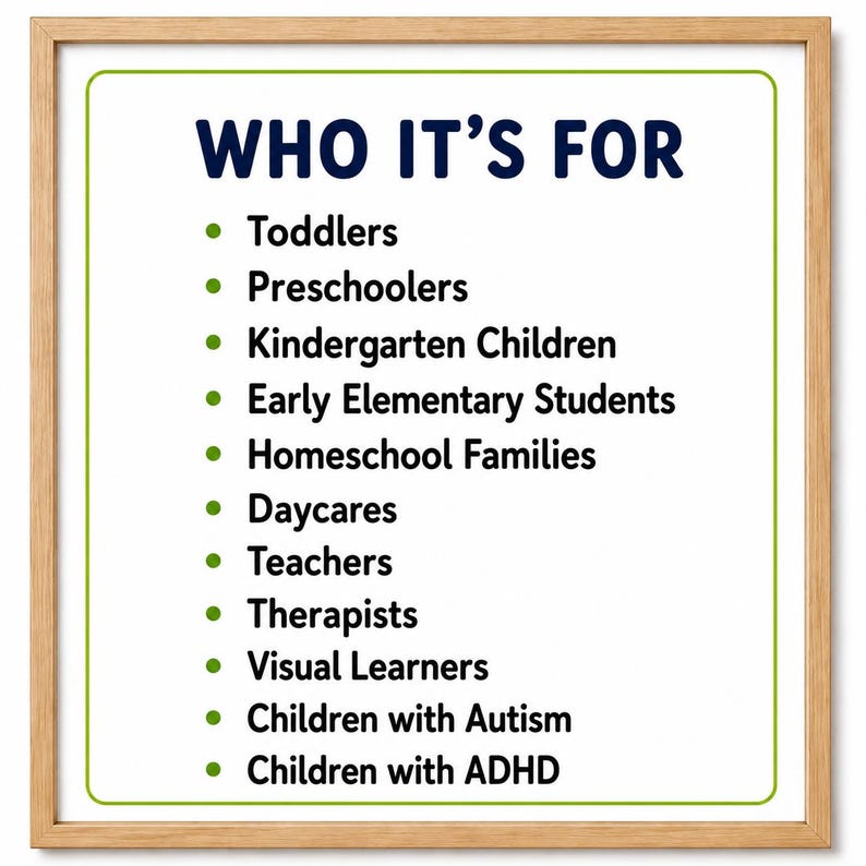 Summer Routine Chart for Kids | Visual Schedule, Autism ADHD Friendly ...
