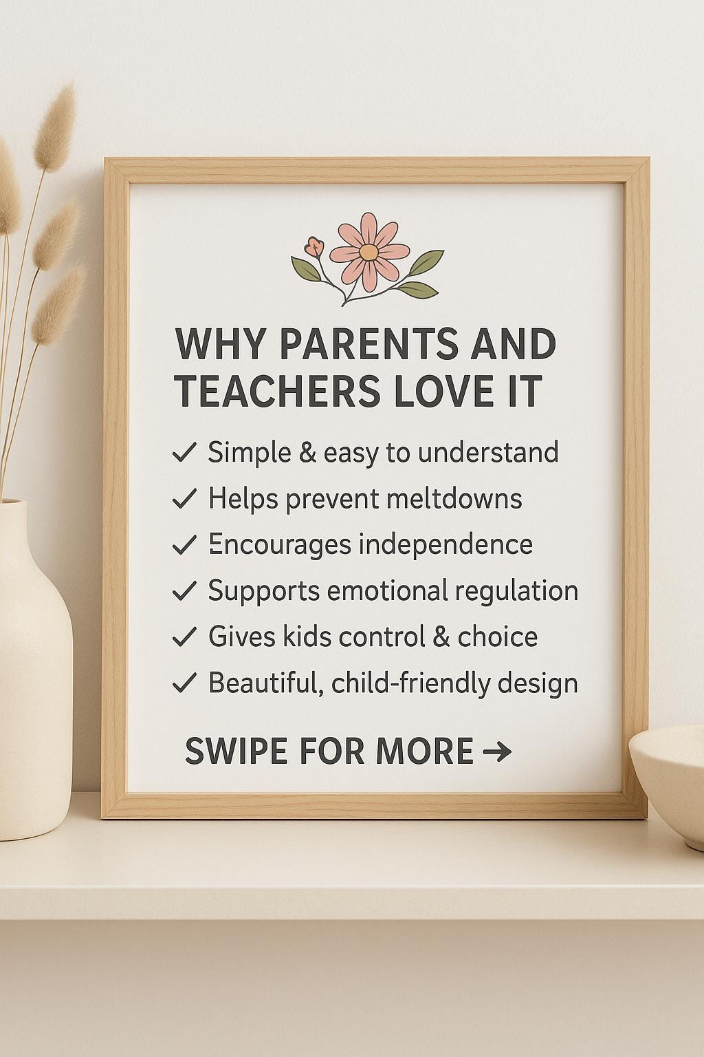 Emotional Regulation Visual Support Chart/ Kids Brain Break Board ...