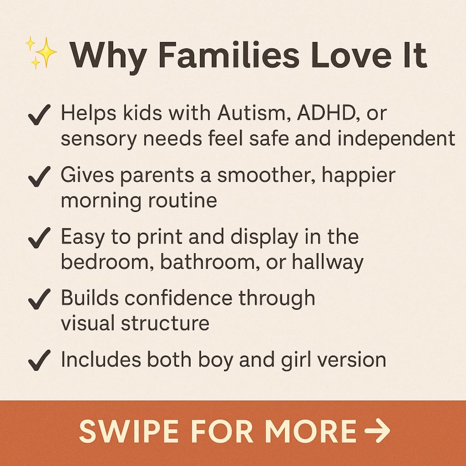 Kids Morning Routine Chart Bundle: Autism, ADHD Friendly Visual ...