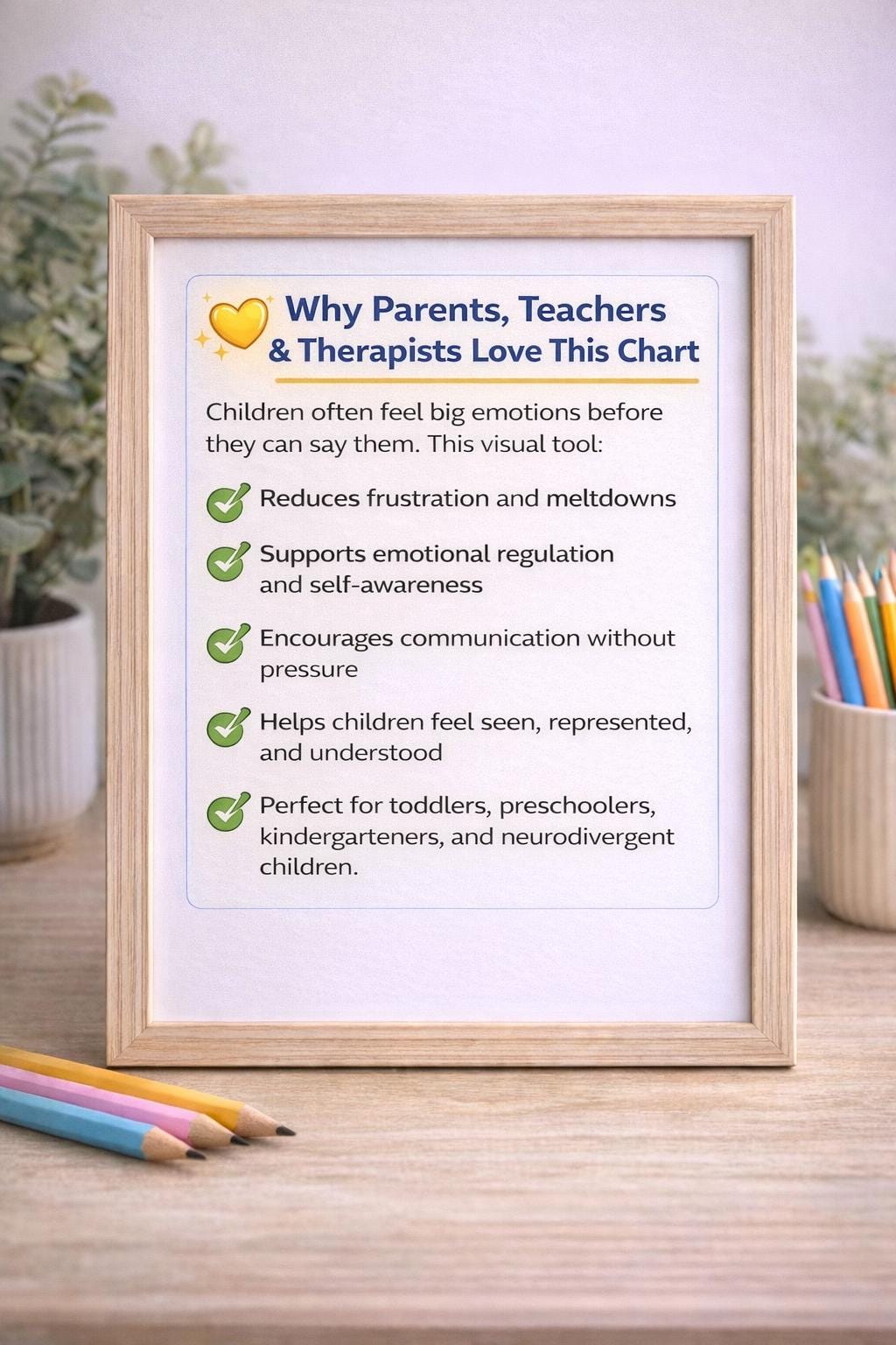 Kids Emotions Chart | Feelings Visual Support for SEL, Autism, ADHD ...