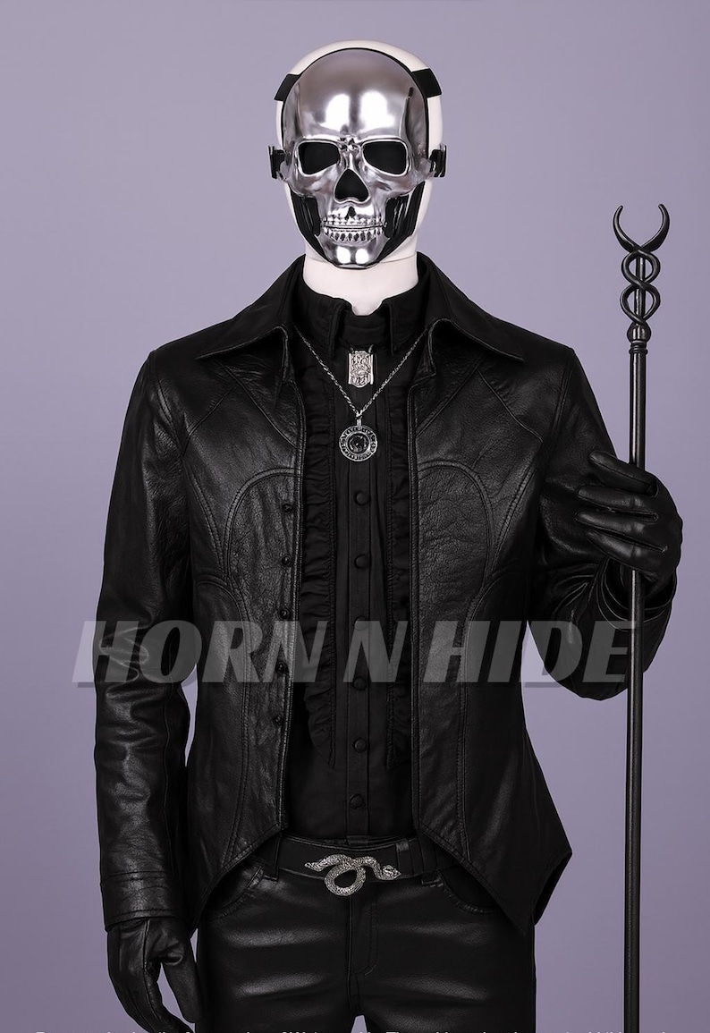 Ghost Band Papa V Perpetua Inspired Jacket - Handmade Leather Cosplay ...
