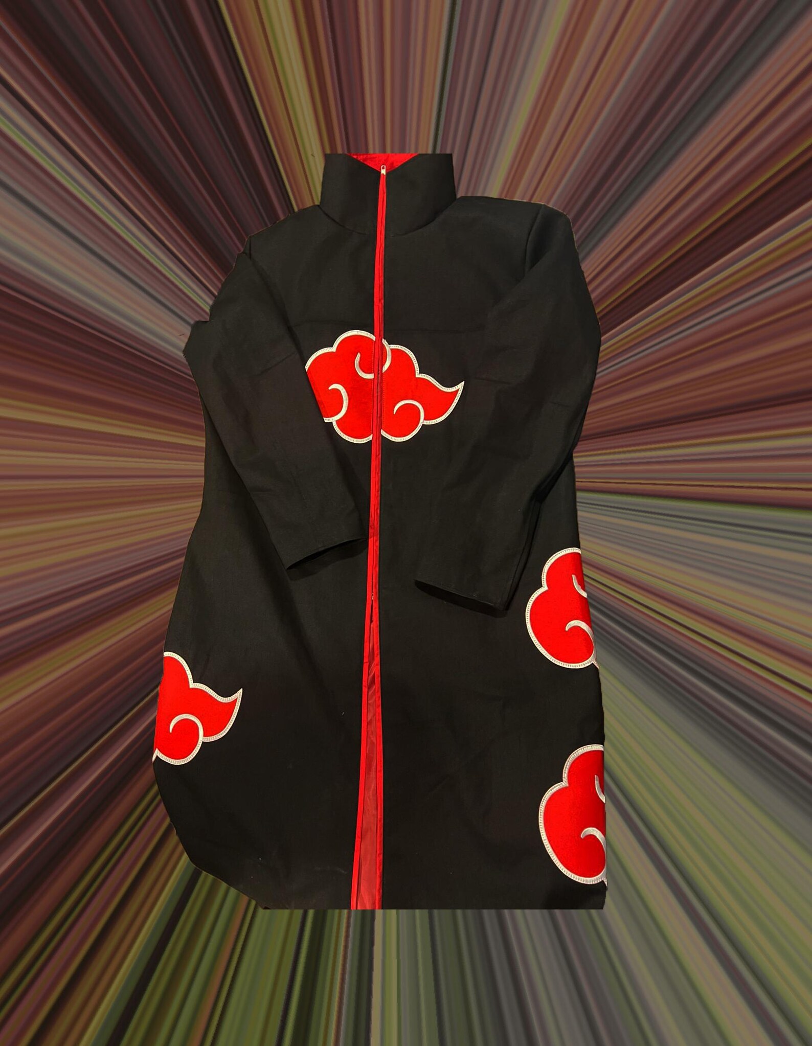Rob Ninja Cloak | Itaachi Cloak Cosplay Costume, Anime Red Cloud Robe ...