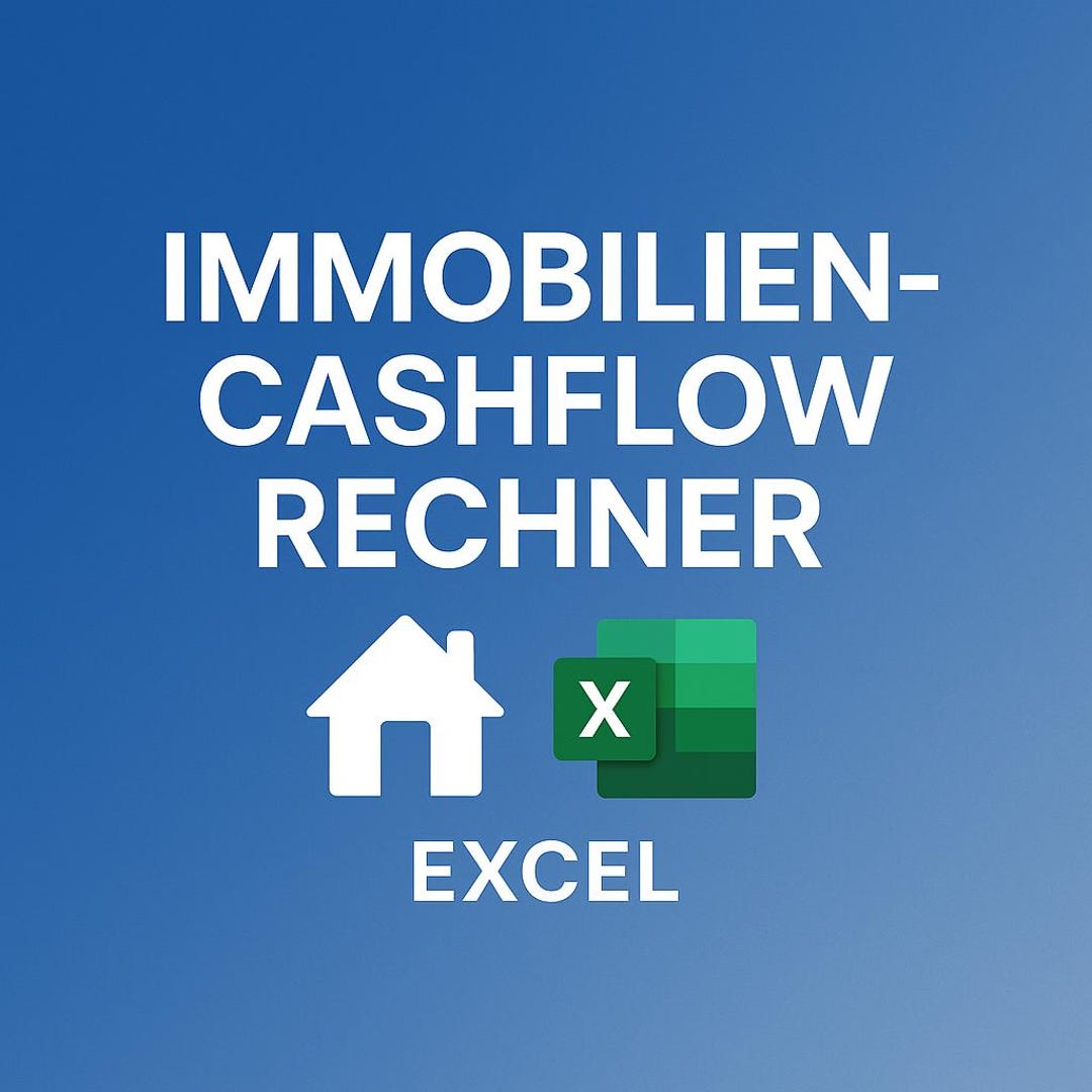 Real Estate Cash Flow Calculator Excel – Return Calculation, Financing ...