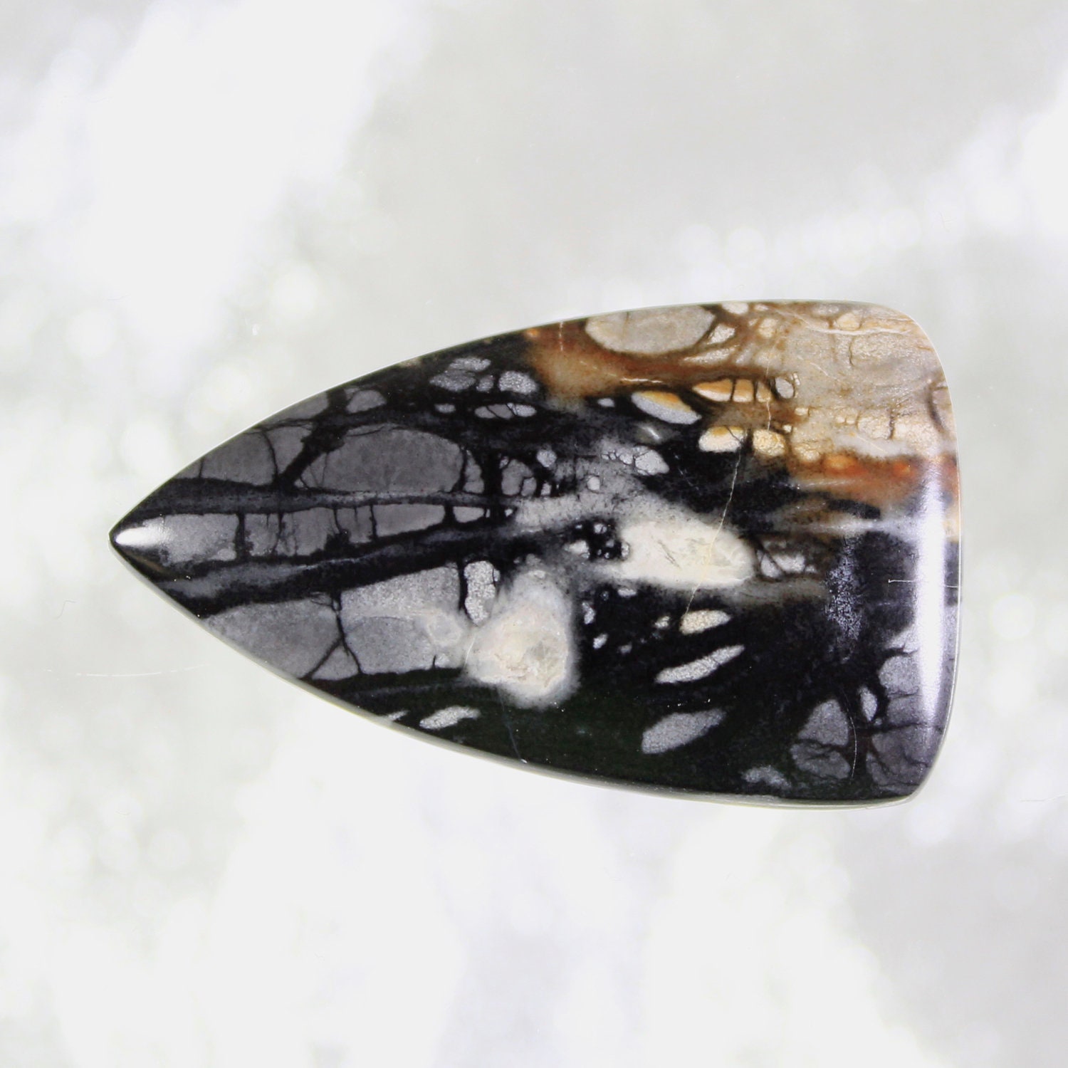 Picasso Jasper Designer Cut Cabochon, Designer Cabochons