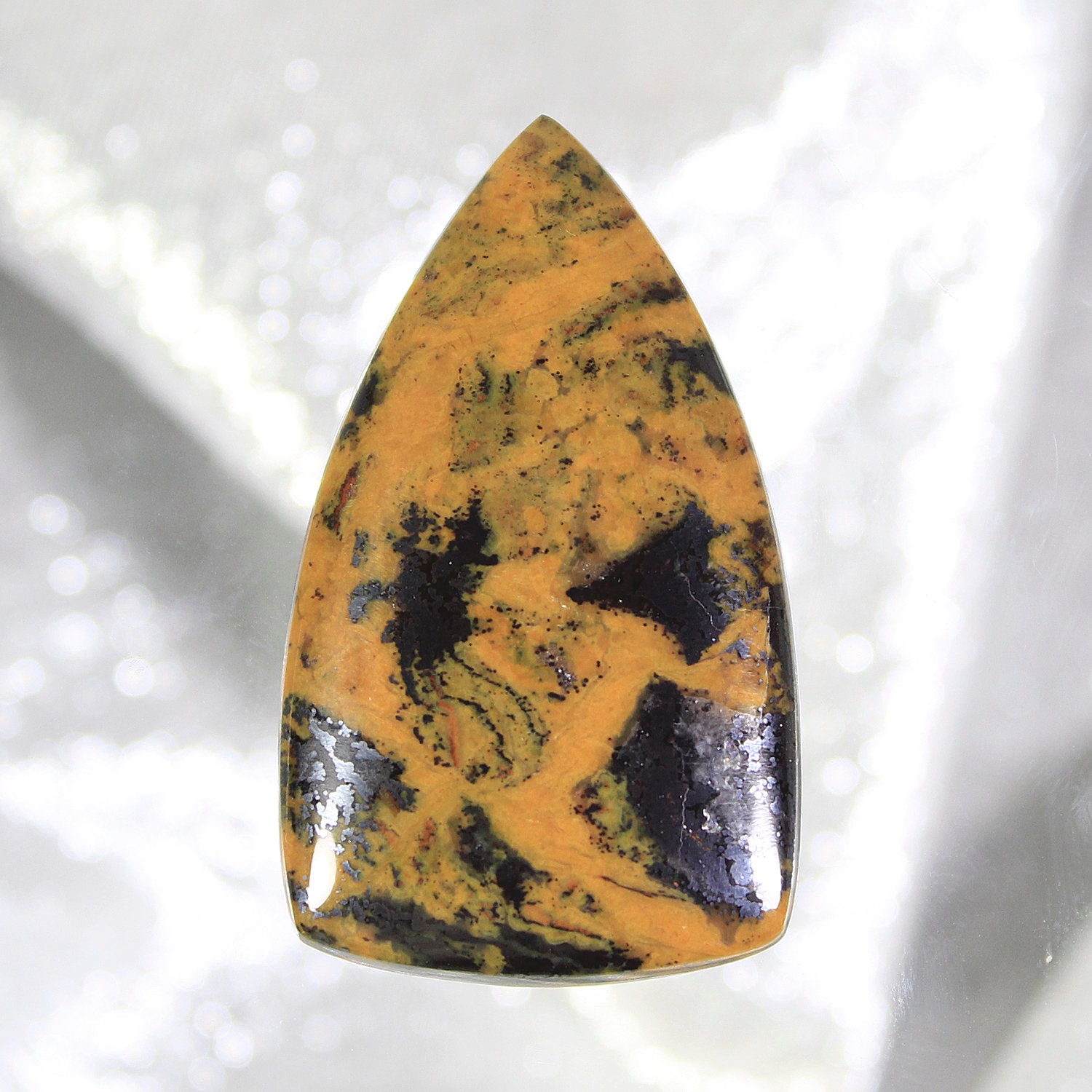 Mexican Tiger Tail Jasper Designer Cut Cabochon