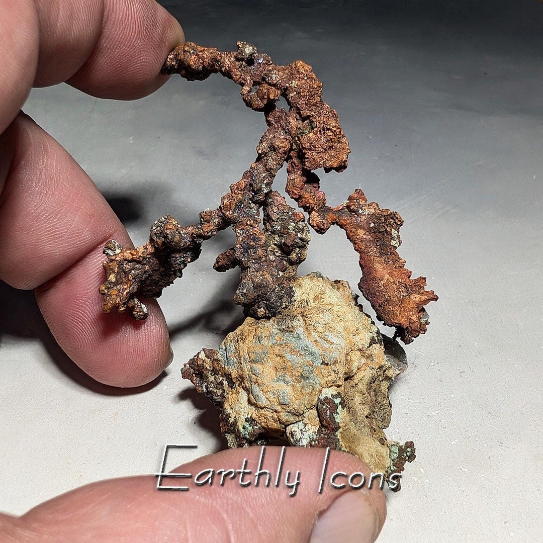 Native Copper From Rocklands Mine, Queensland, Australia; Sculptural ...