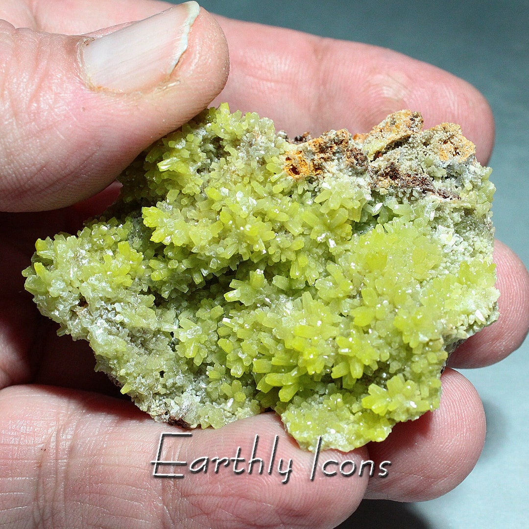 Pyromorphite Specimen From Guangxi, China; Pyromorphite Crystal Cluster ...