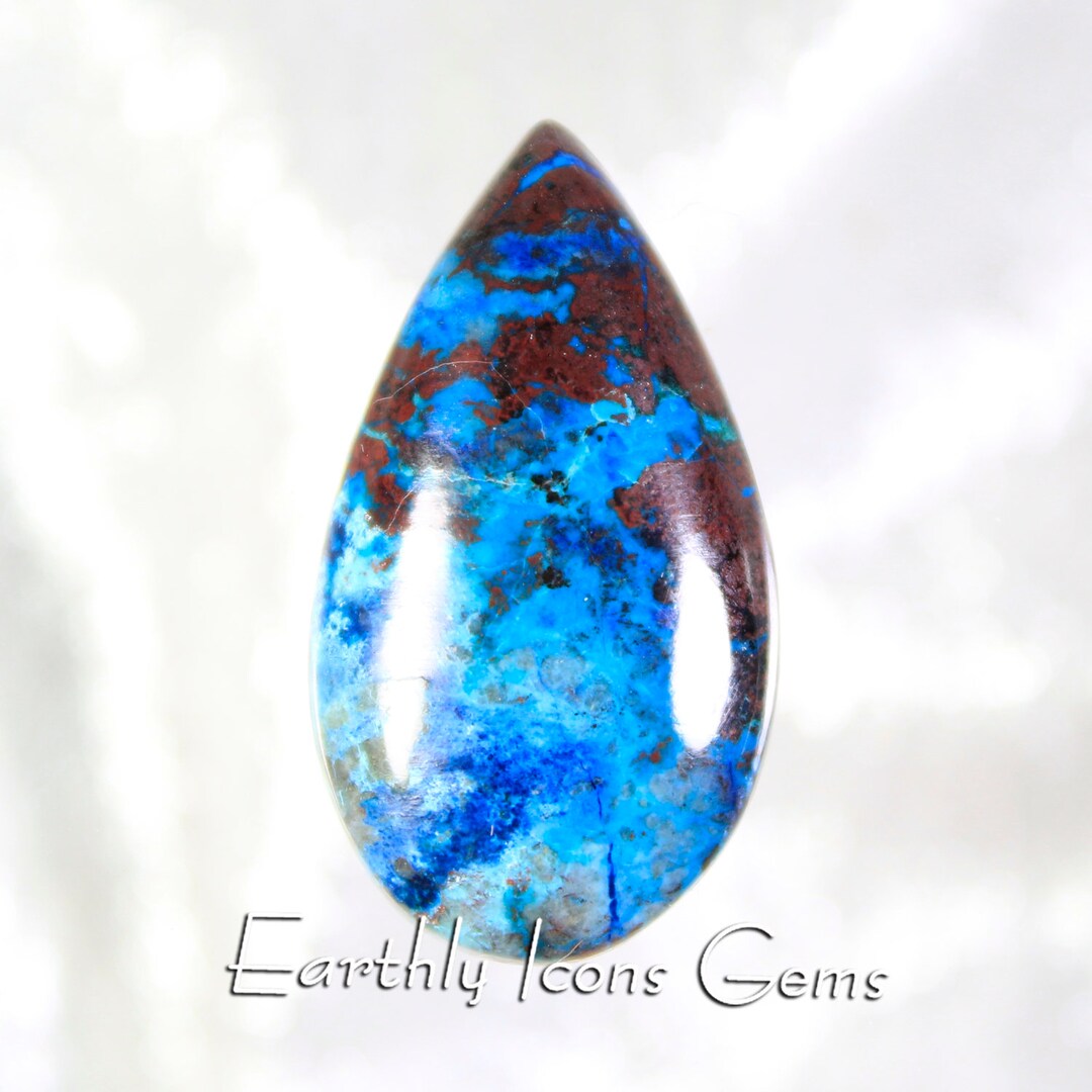 Apache Chrysocolla Designer Cut Cabochon - Etsy
