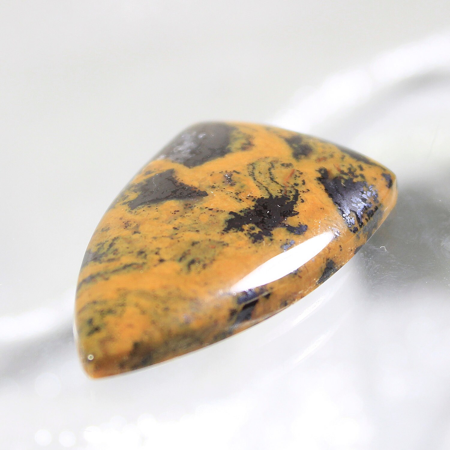 Mexican Tiger Tail Jasper Designer Cut Cabochon
