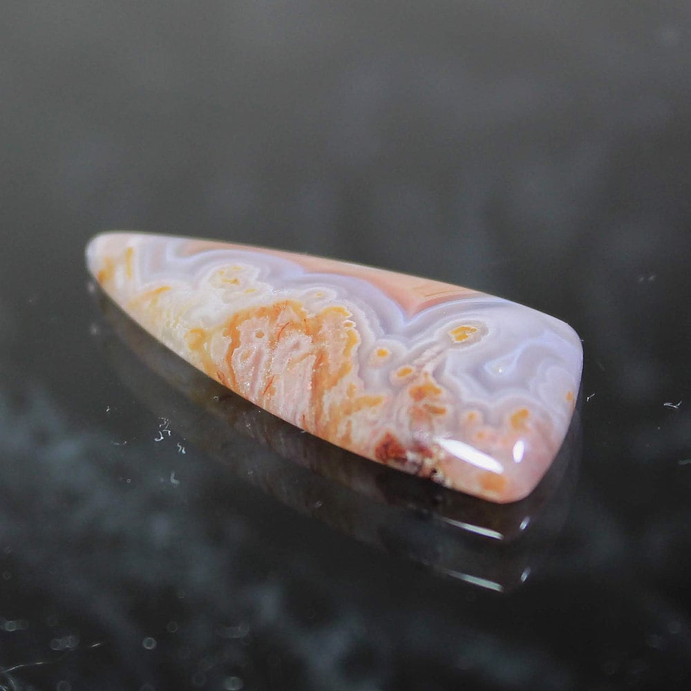 Laguna Lace Agate Designer Cut Cabochon, Designer Cabochons