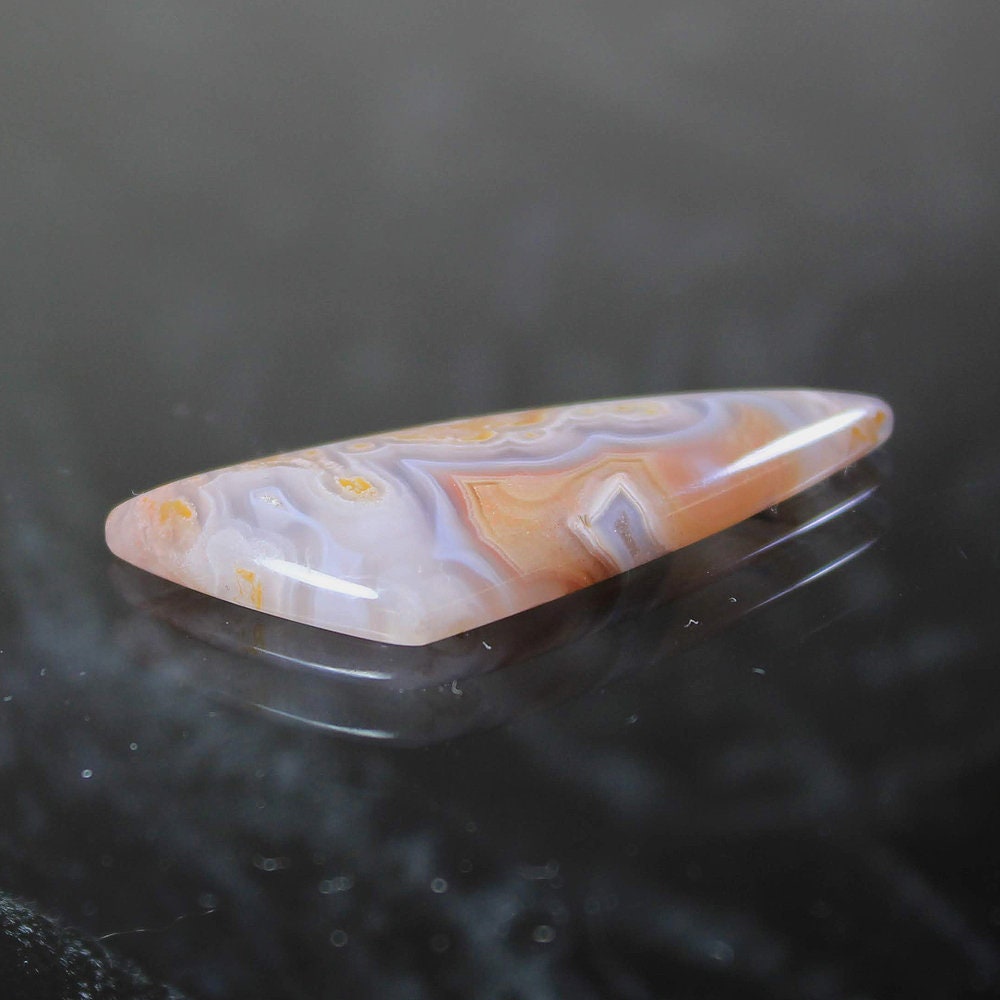 Laguna Lace Agate Designer Cut Cabochon, Designer Cabochons