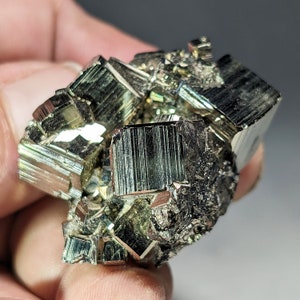 Pyrite Crystal Cluster From Huanzala Mine, Peru Pyrite Cluster Raw ...