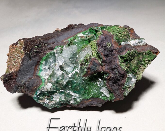 Conichalcite From Ojuela Mine, Mexico; Green Botryoidal Conichalcite ...