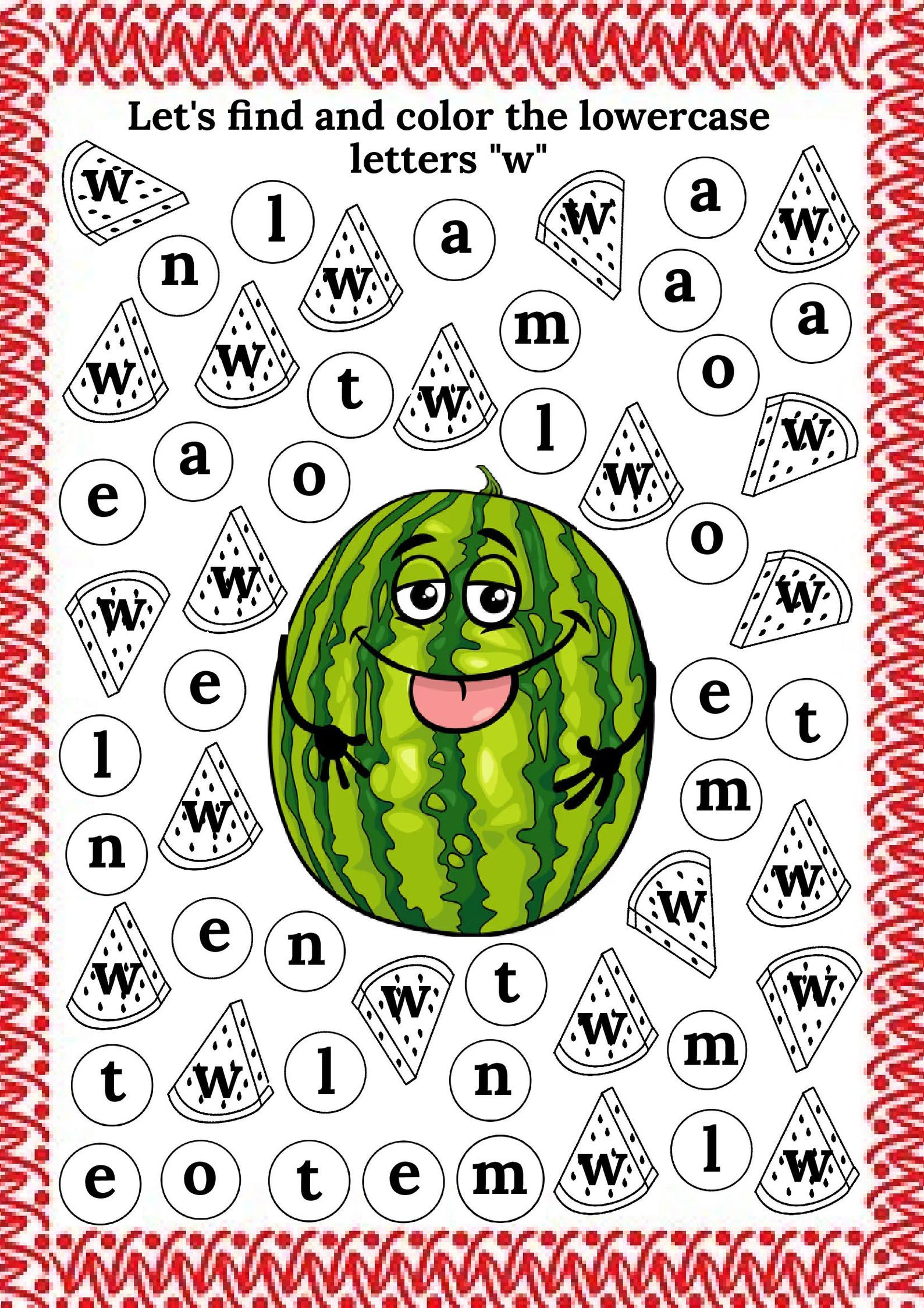 Alphabet Letter Hunt Worksheets A-Z, Lowercase Letter Recognition ...