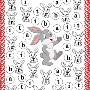 Alphabet Letter Hunt Worksheets A-Z, Lowercase Letter Recognition ...