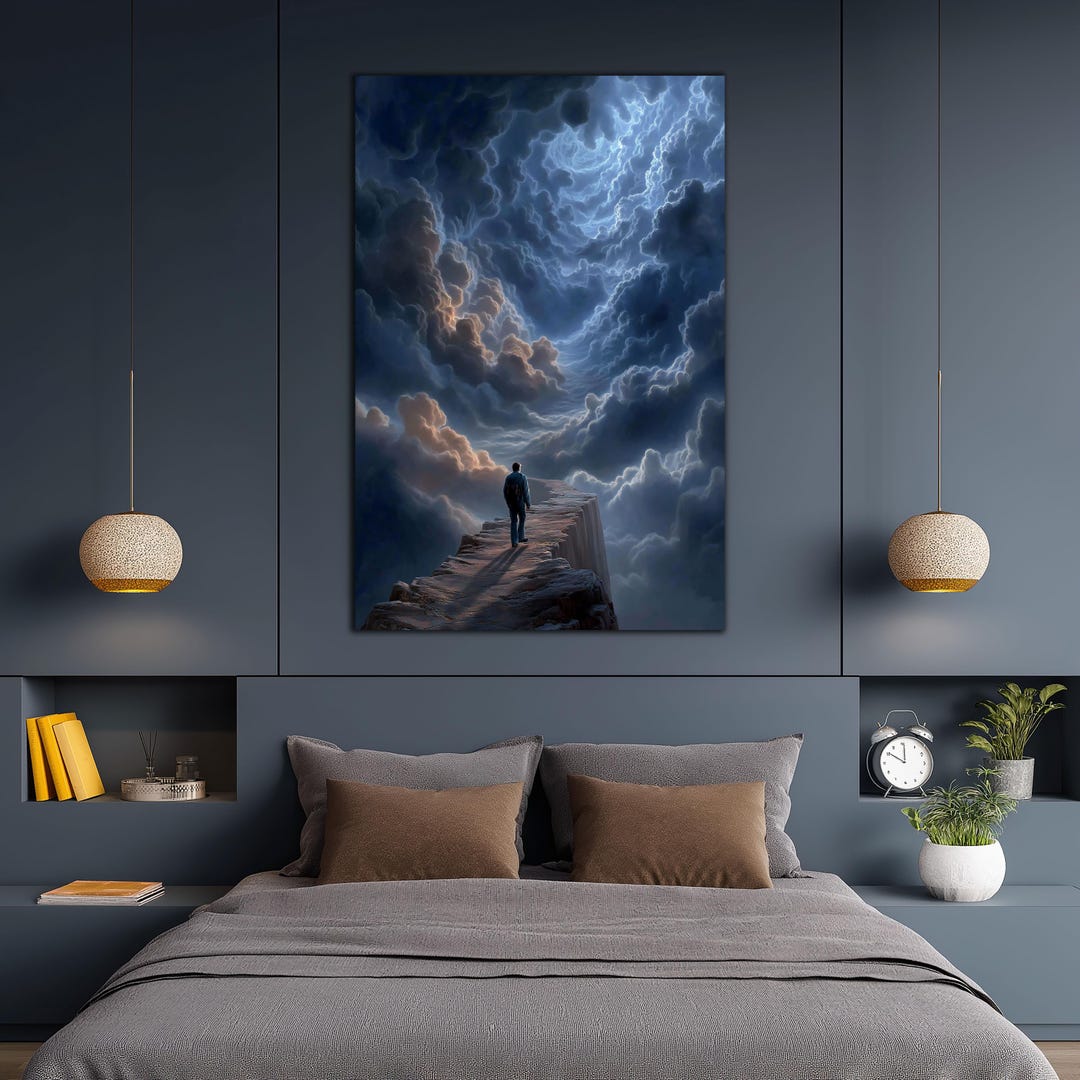 Cloud Path to Destiny | Dramatic Sky Landscape | Epic Fantasy Journey ...