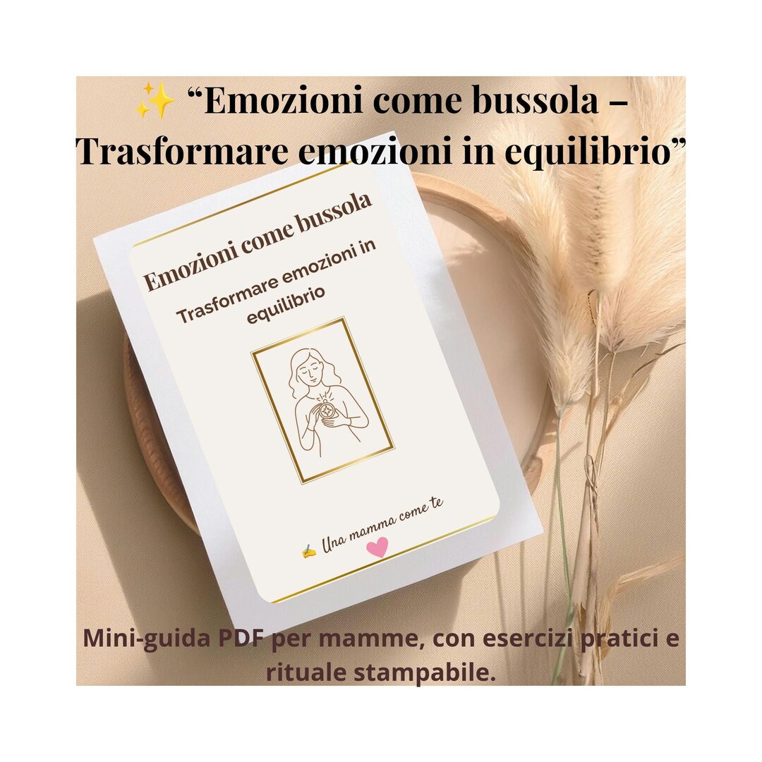 Emotions as a Compass – A Mini PDF Guide for Moms | Recognizing and ...