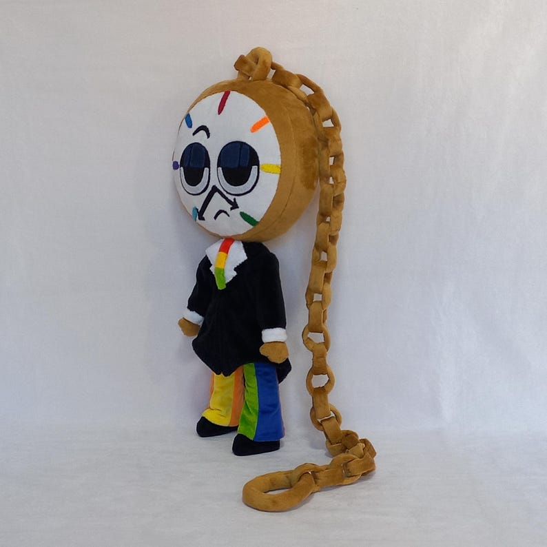 Dyle Plush Toy – Dandy’s World Character, Handmade Collectible, Creepy ...