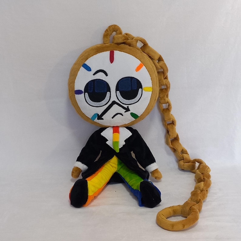 Dyle Plush Toy – Dandy’s World Character, Handmade Collectible, Creepy ...