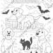 Sweet Halloween Dog Colouring Pages | Printable PDF for Kids, Families ...