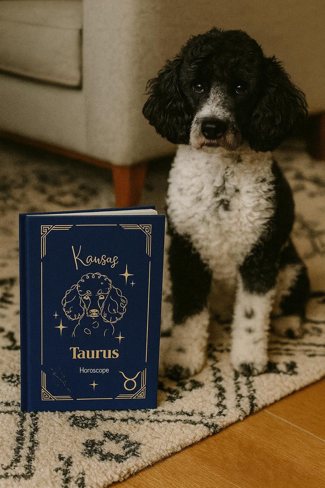 Personalized Taurus Dog Astrology Book | Custom Dog Name & Breed ...