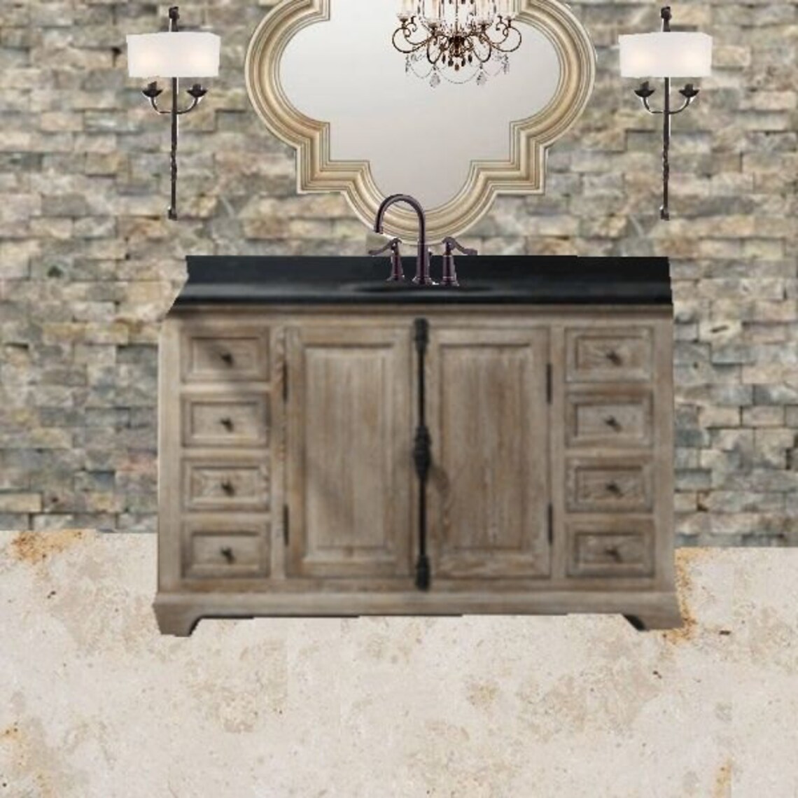 Interior Design, Home Decorating Service - Custom Design Concept Board ...