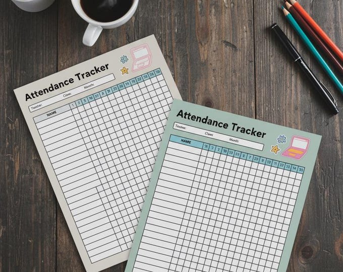 Owl-themed Attendance Chart Bulletin Board | Daily Attendance Chart L ...