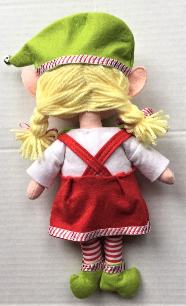 Elfo de Navidad Muñecas Elfas Elfos hechos a mano - Etsy México