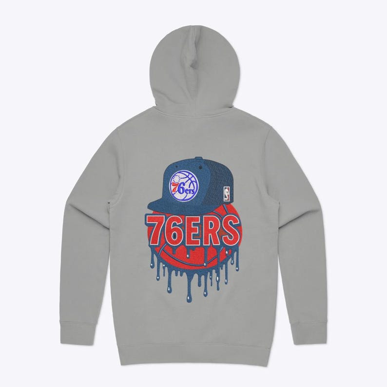 Philadelphia 76ers Embroidery Design - Etsy