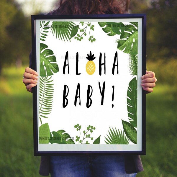 Aloha Printable Art - Etsy