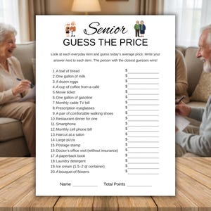 The Price is Right Senior Games – Fun Retirement Games, Office Party ...