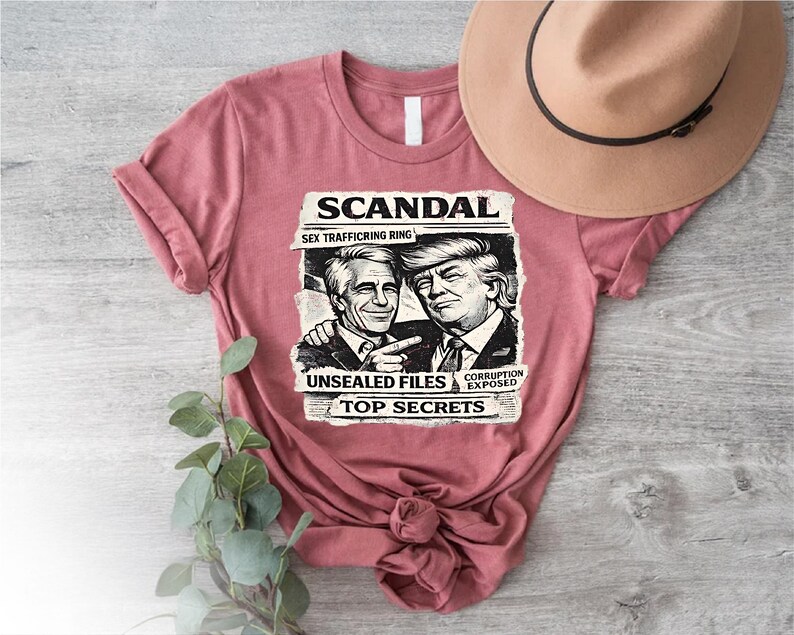 Conspiracy Theory Trump Epstein Scandal Shirt, Political Humor Tee - Etsy