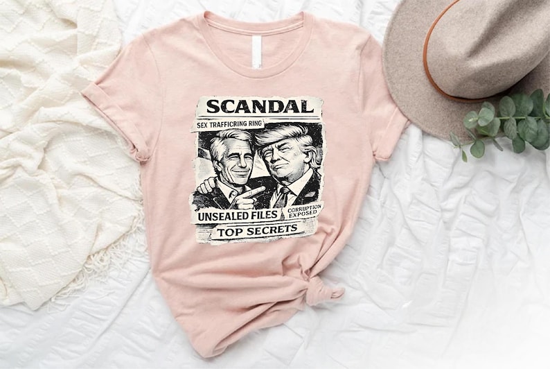 Conspiracy Theory Trump Epstein Scandal Shirt, Political Humor Tee - Etsy