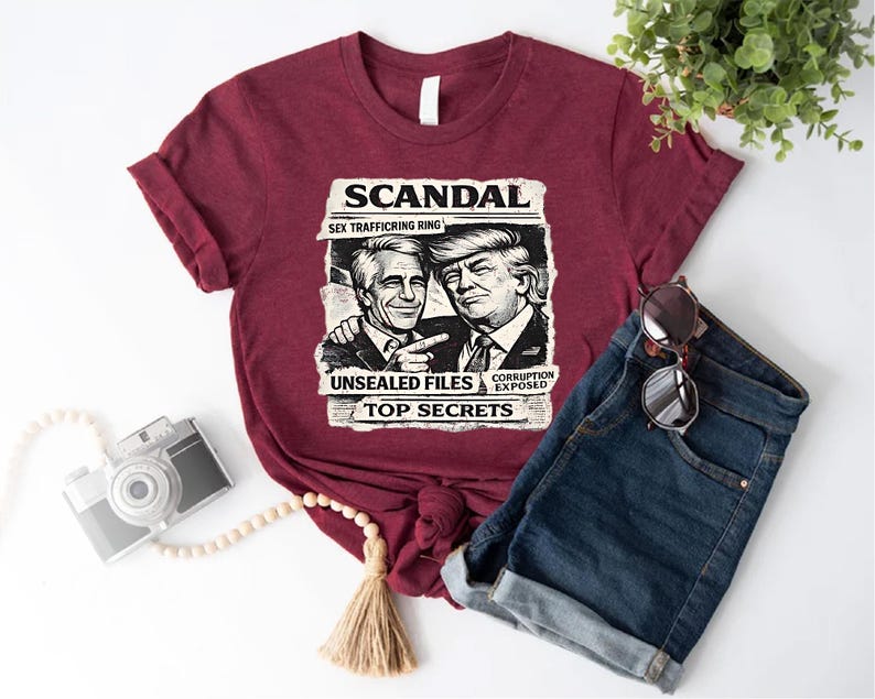 Conspiracy Theory Trump Epstein Scandal Shirt, Political Humor Tee - Etsy