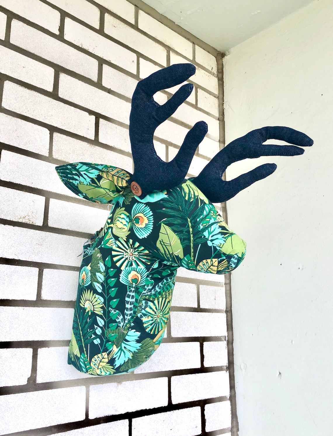 Sewing Pattern PDF Wall Mounted Deer Head Sewing Pattern PDF - Etsy