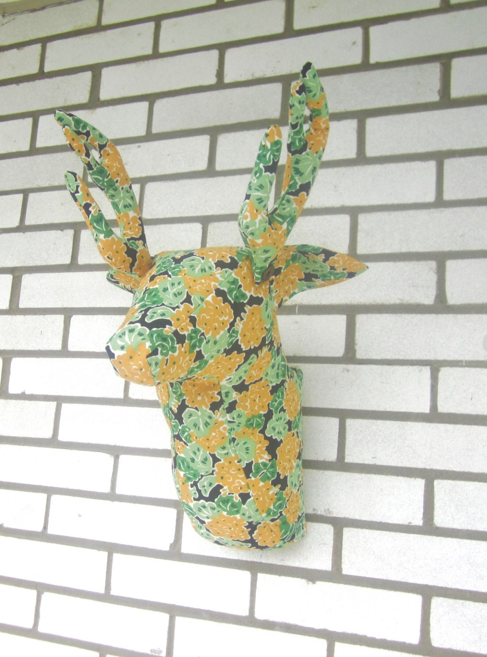 Sewing Pattern PDF Wall Mounted Deer Head Sewing Pattern PDF - Etsy