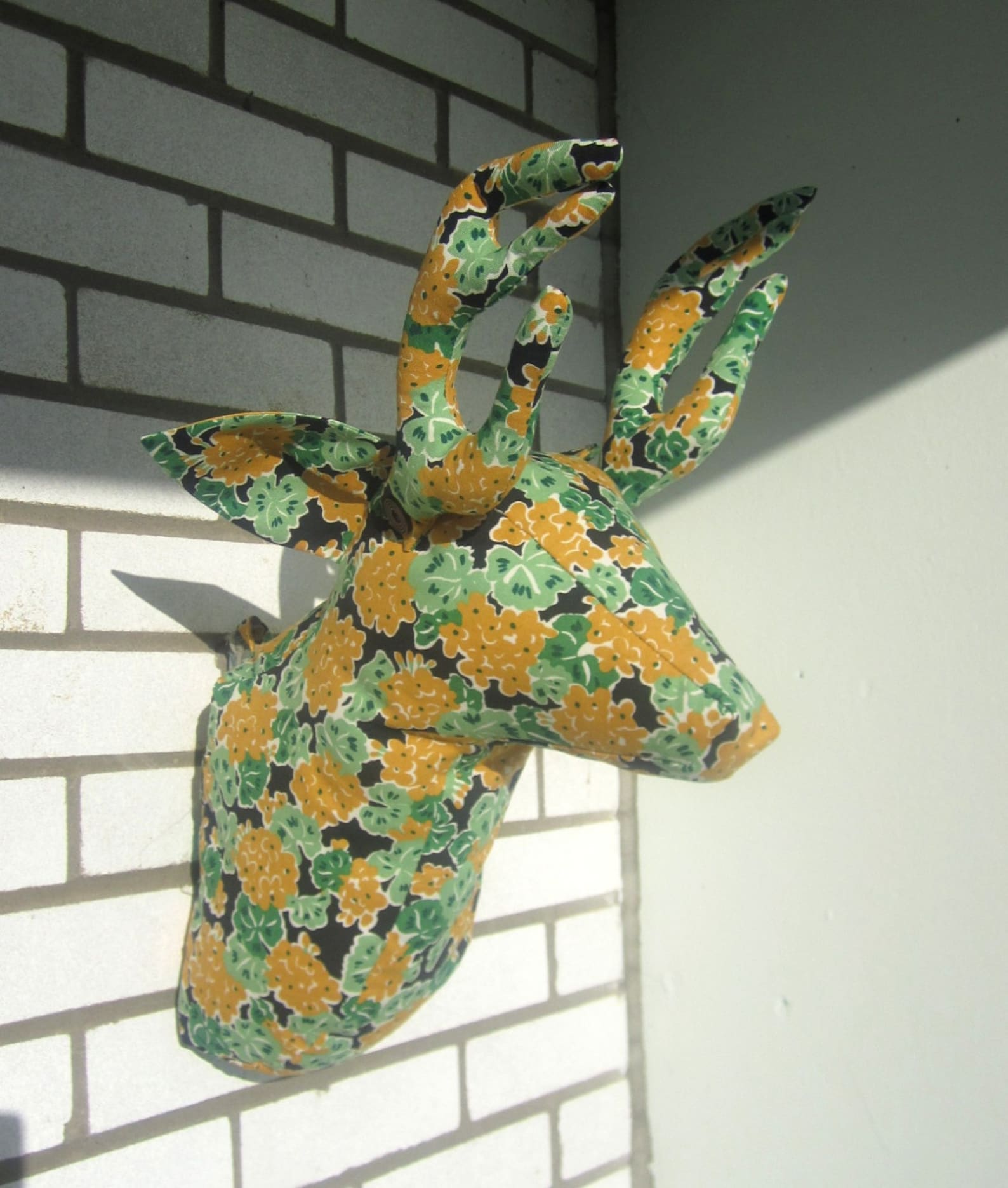 Sewing Pattern PDF Wall Mounted Deer Head Sewing Pattern PDF - Etsy