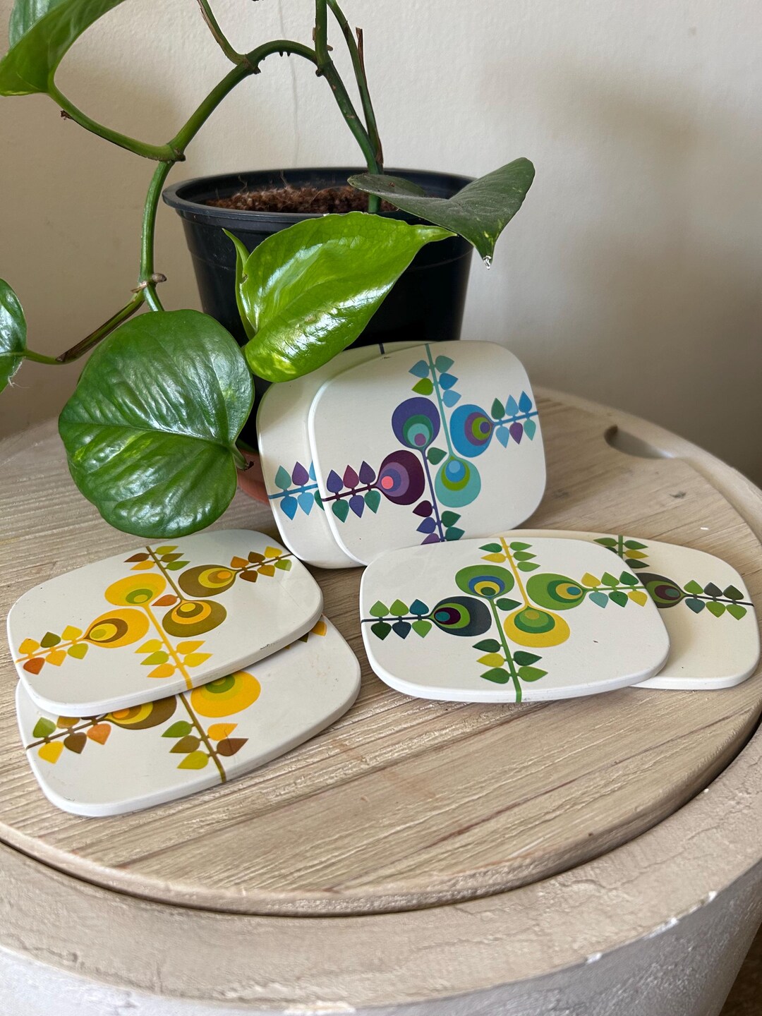 Worcester Ware Savoy Cocktail Mats Vintage 60s ( Boxed Set of 6) - Etsy