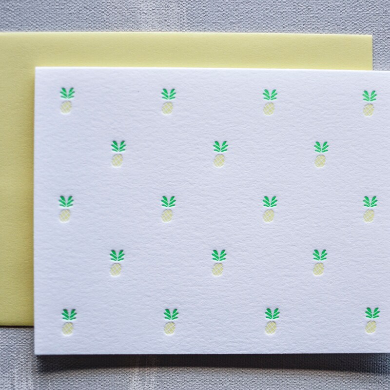 Letterpress Card - Etsy UK